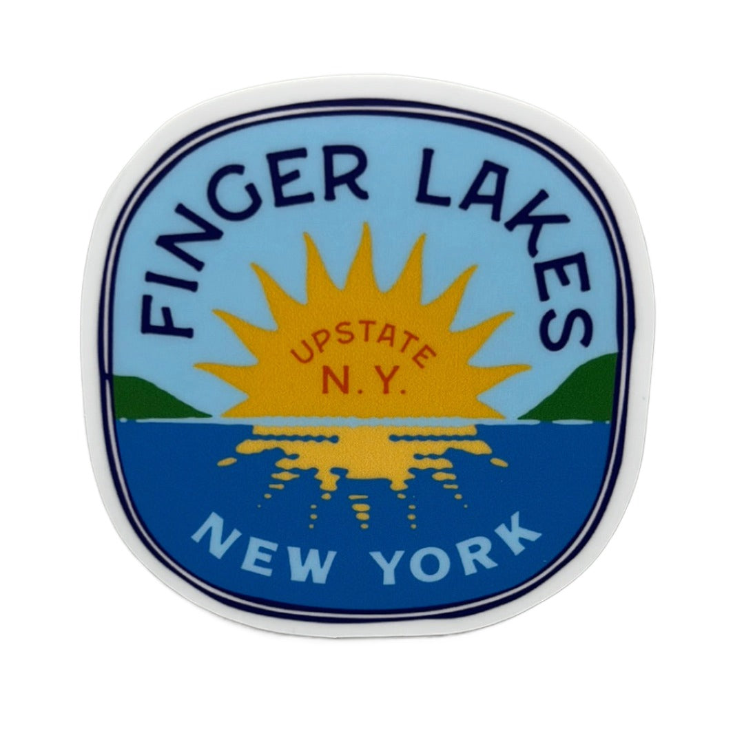 Finger Lakes Sunset Sticker or Magnet – Eleven Lakes Market